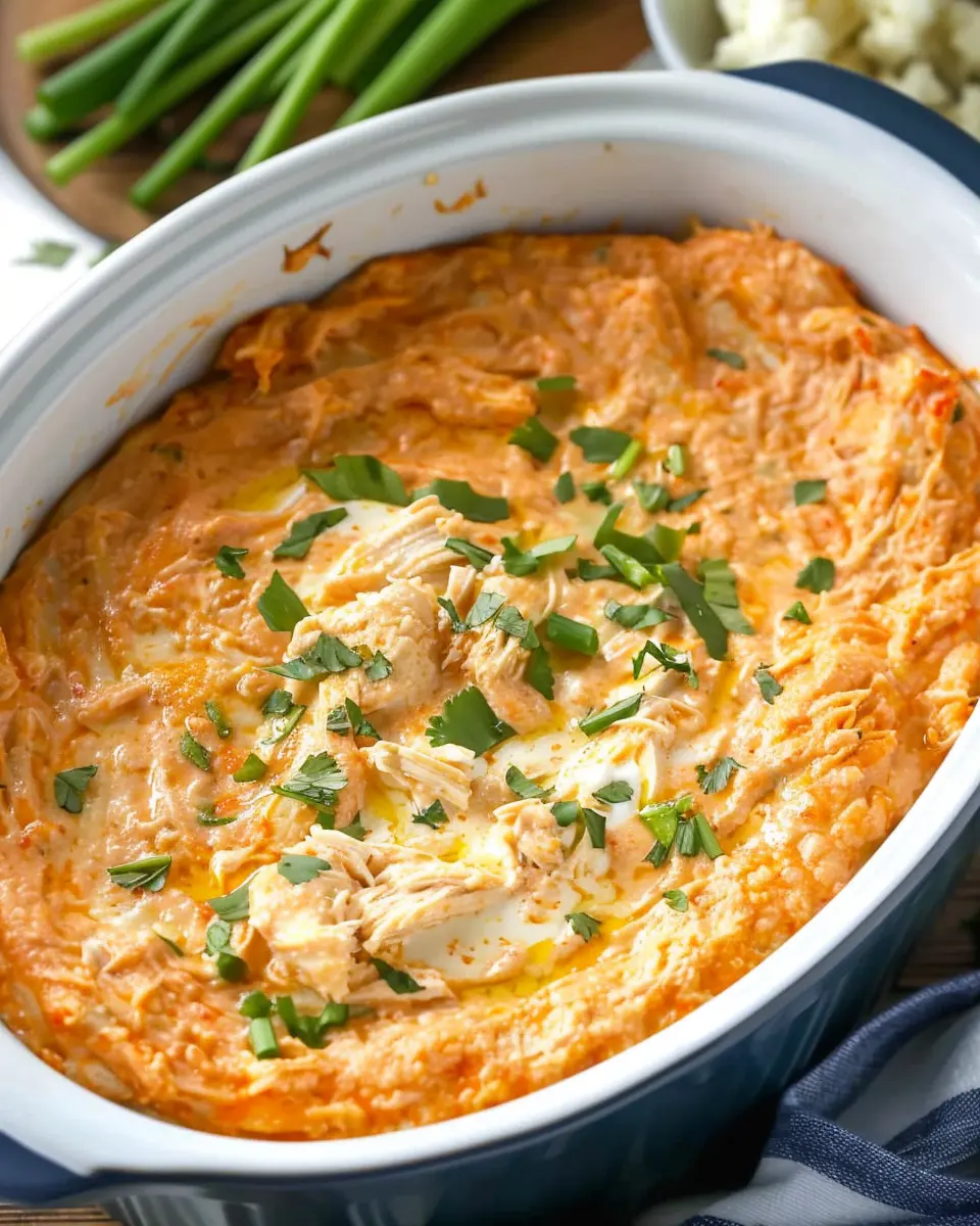 classic buffalo chicken dip