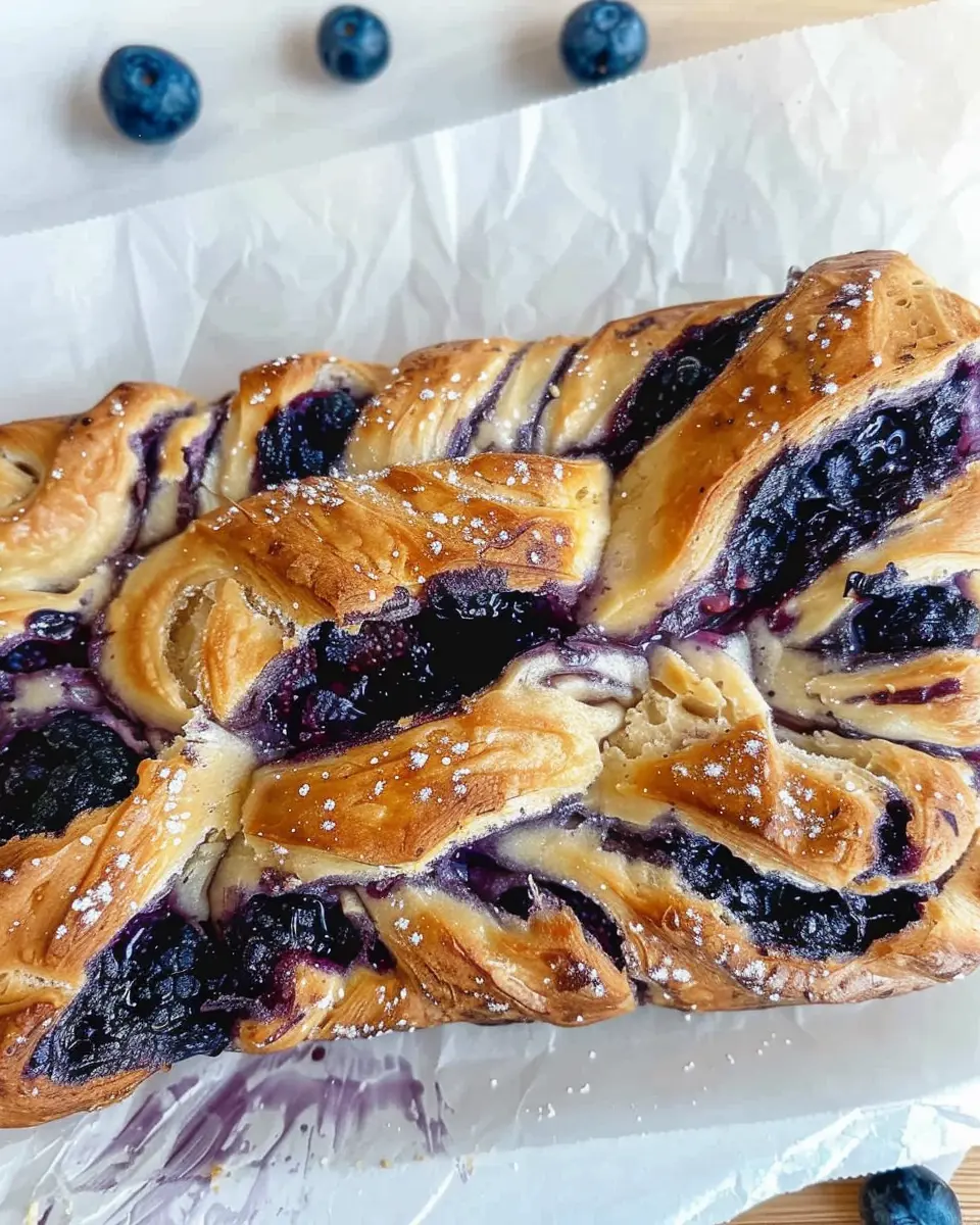 blueberry cream cheese babka