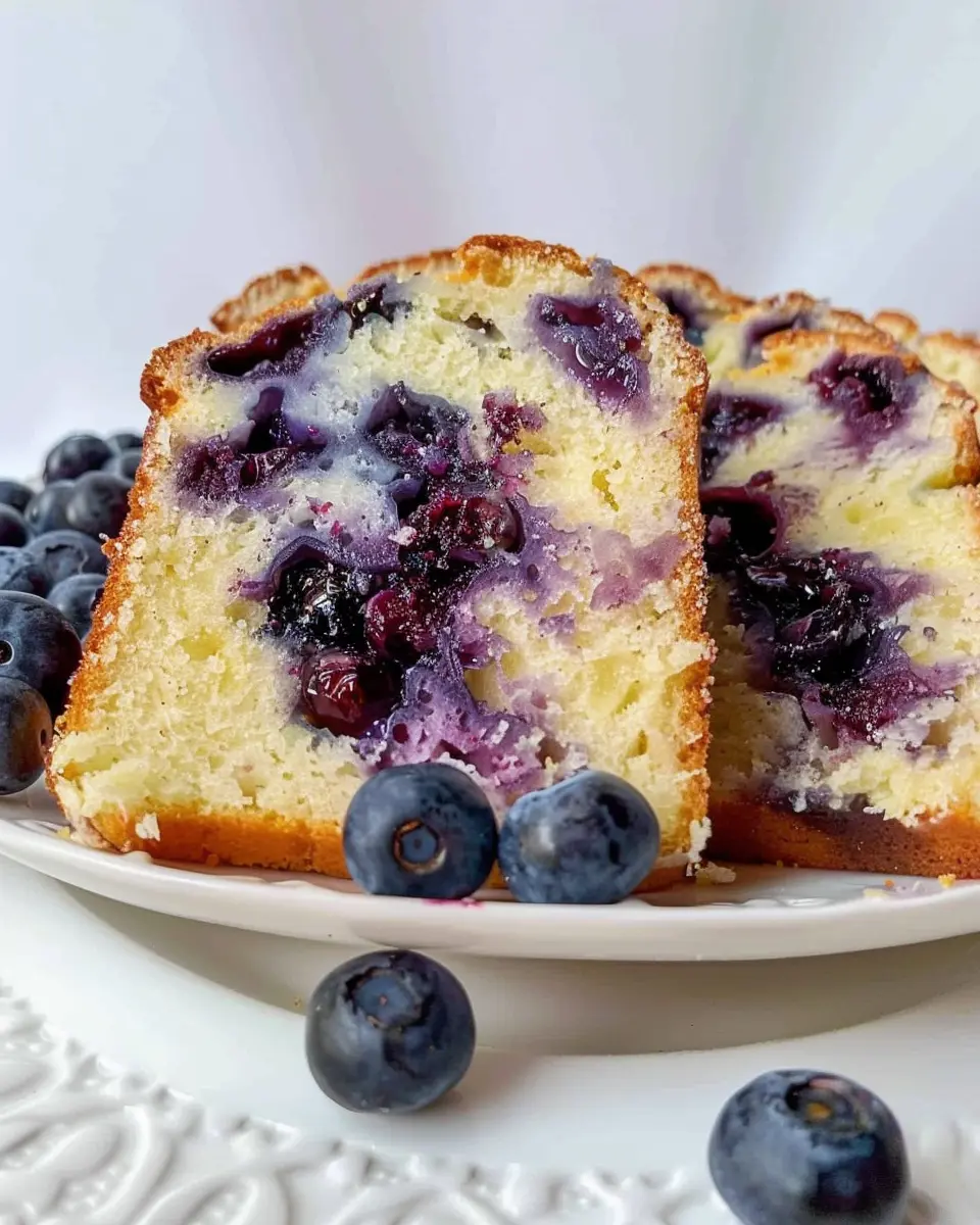 blueberry lemon cream cheese sourdough loaf